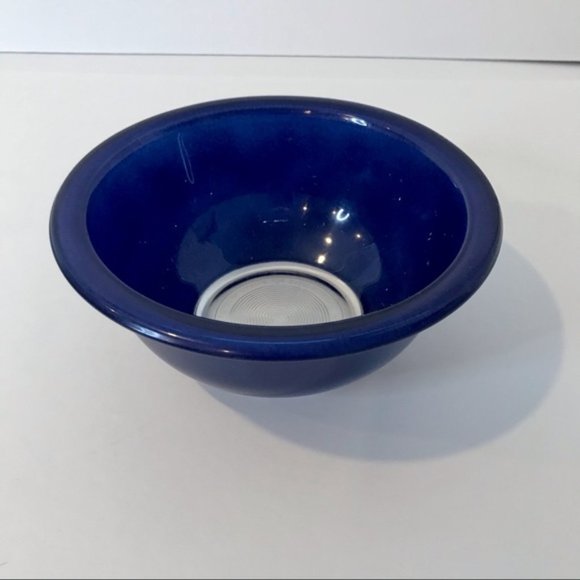 Pyrex | Kitchen | Vintage Pyrex Blue Clear Bottom Nesting Bowl | Poshmark